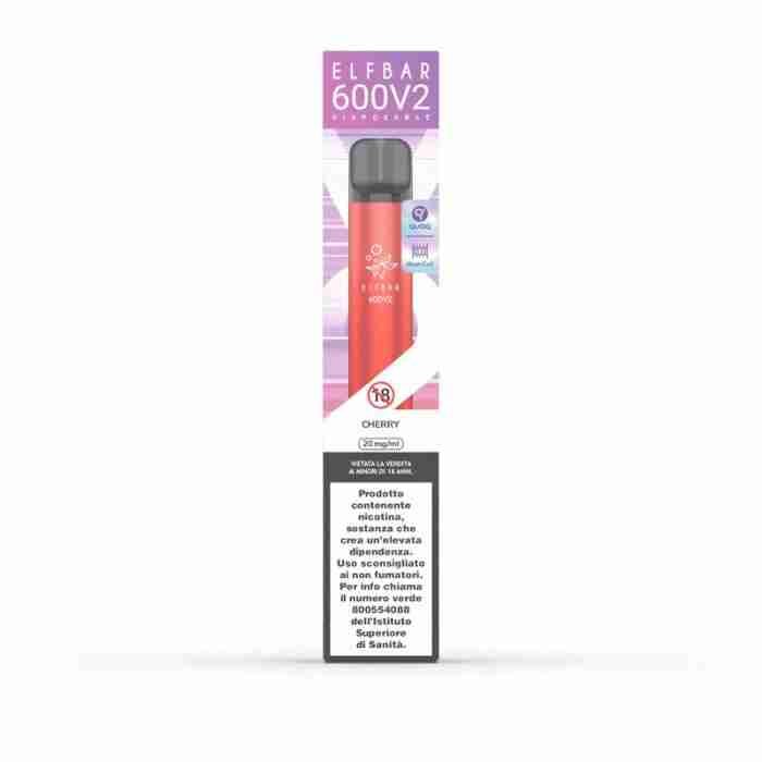 ELFBAR 600V2 DISPOSABLE CHERRY – Diomeda Group